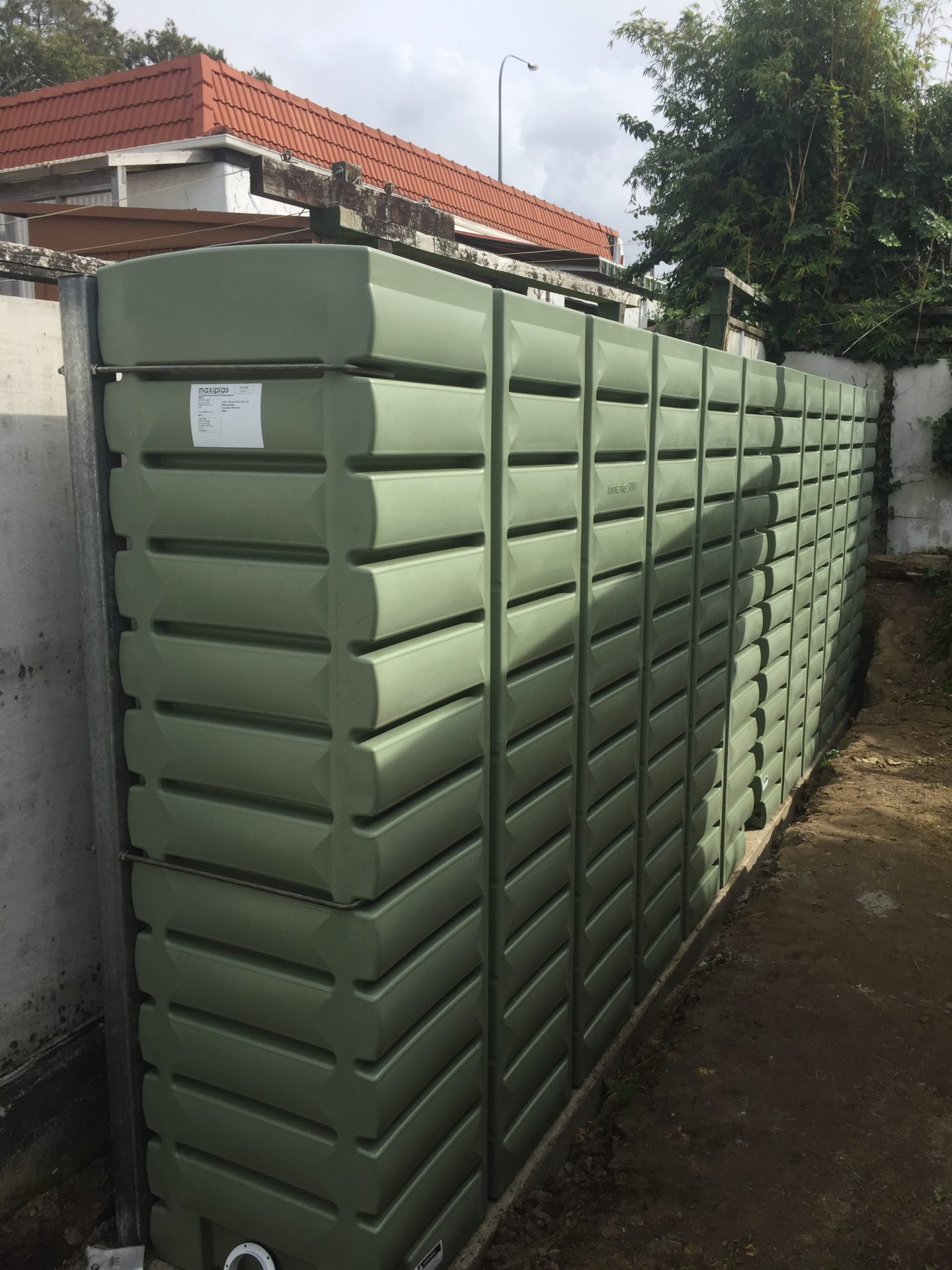 3000L North Shore – Thin Tanks – Slimline Rainwater Tanks for your ...